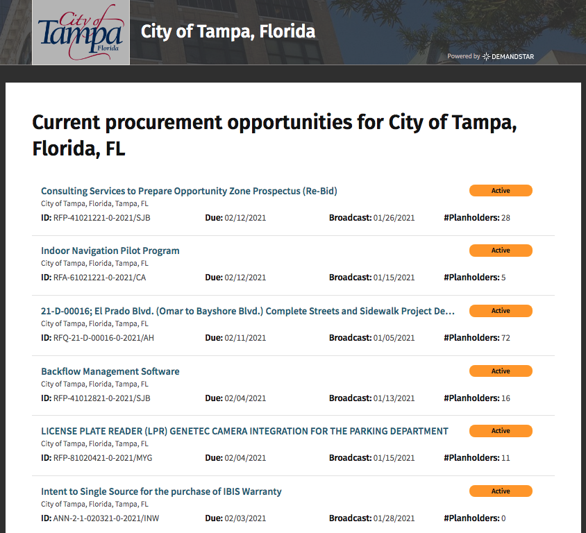 For Government - DemandStar | Government Contract Bids, RFPs & Procurement