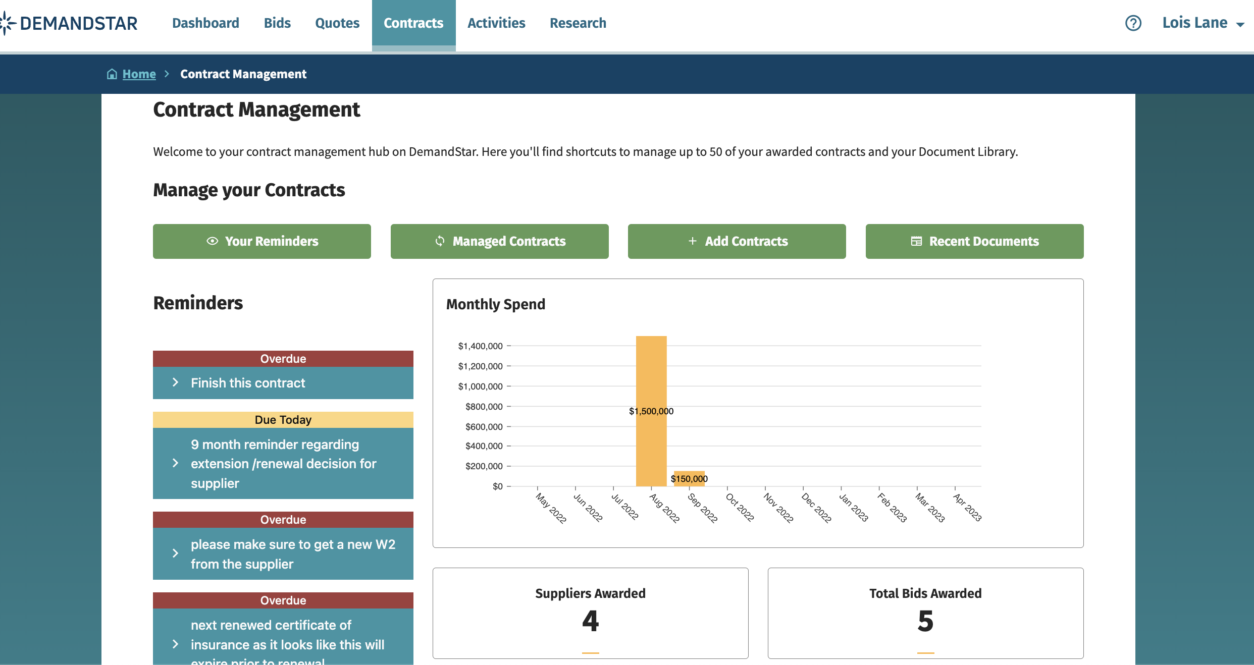 How to use DemandStar Contract Management - DemandStar | Government ...